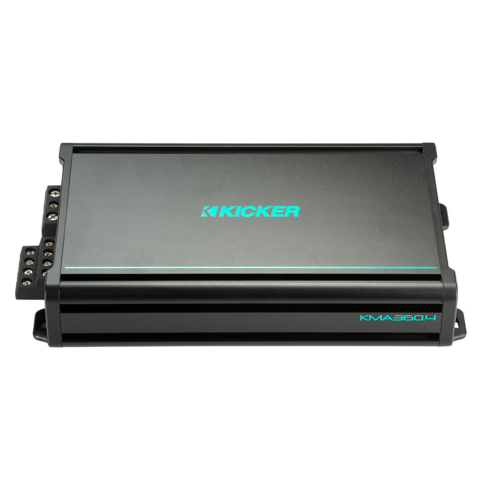 KICKER KMA3604 4 x 90W 4Channel WeatherResistant FullRange Amplifier ...
